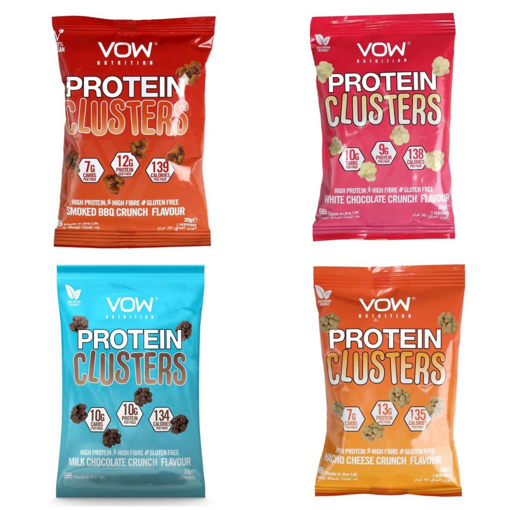 VOW PROTEIN CLUSTERS(Net wt 30g) – Power Punch