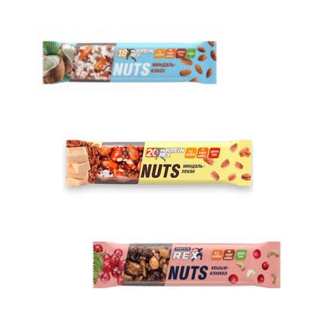 PROTEIN REX NUTS PROTEIN BAR – Power Punch
