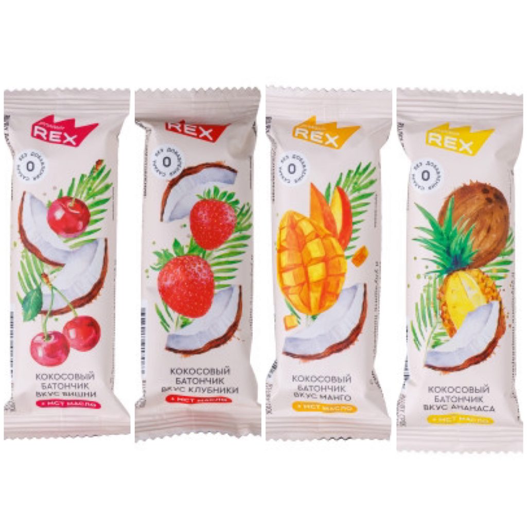 PROTEIN REX COCONUT GLAZEG BAR(40g) – Power Punch